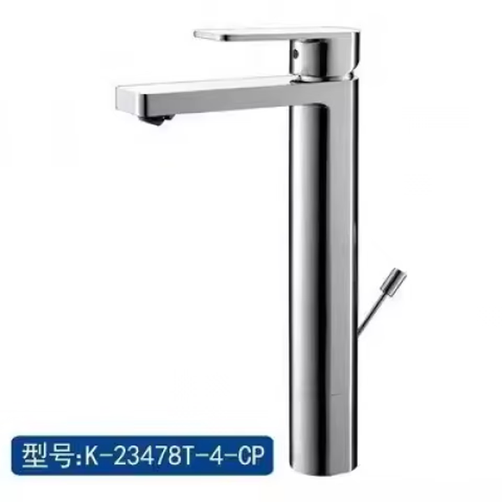 科勒（KOHLER）美式全铜K-23472T/23475T/23478T-4-CP/BL卫生间面盆冷热水龙头 K-23478T-4-CP镀铬色 ...