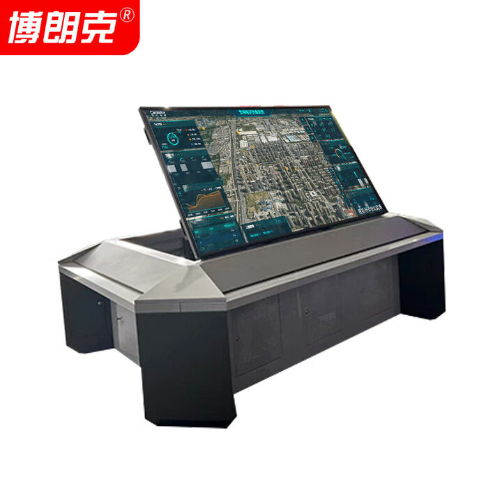 【博朗克（BOLANGKE）TM6500】博朗克（BOLANGKE）电子作战沙盘110英寸升降屏触控作战指挥一体机作战指挥室智能触摸一体机 ...