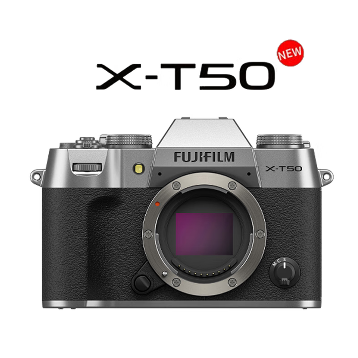 富士 现货 XT50 X-T50 微单相机 Vlog防抖 4K 复古富士照相机 国际版 XT50银色+128G内存卡 加 XC15-45镜头【图片 价格 品牌 报价】-京东