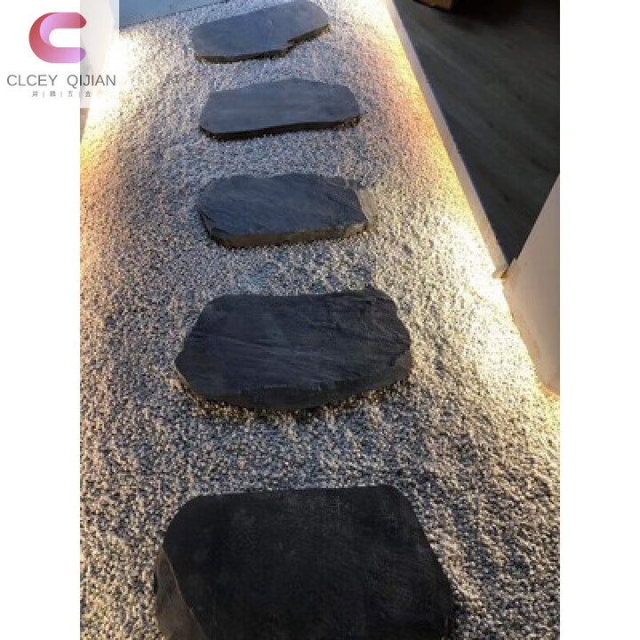 CLCEY天然青石板踏步石汀步石铺路石石材地砖垫脚石庭院别墅室外防滑 不规则20*30*3-4 其它【图片 价格 品牌 报价】-京东