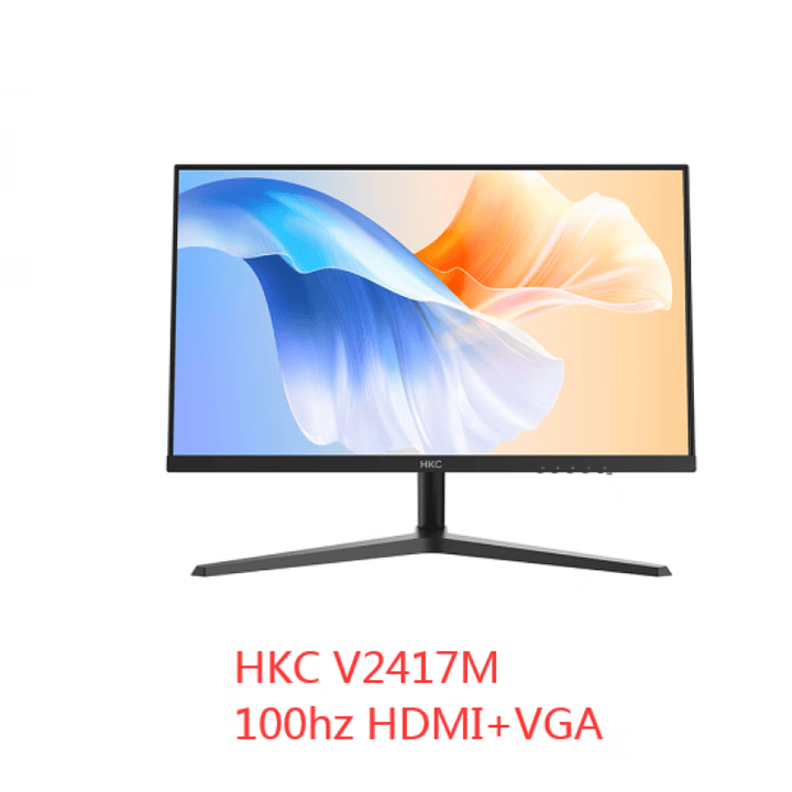 HKC22/24/27英寸V2210 2217 V2417 2418 2718 G27H2/1电脑显示器 V2418M 直面VA 23.8寸 ...
