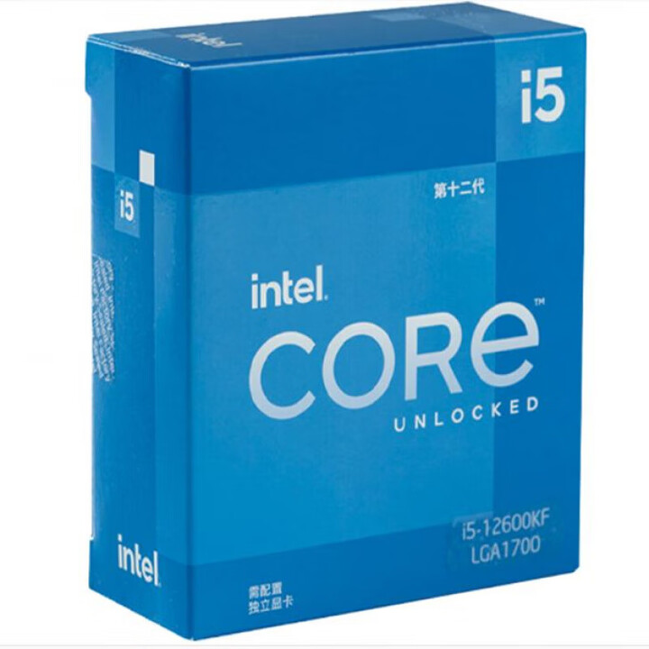 英特尔（Intel）12600KF盒装cpu处理器I7-12700KF KS I9-12900KF 12代CPU 12600K 盒装【图片 ...