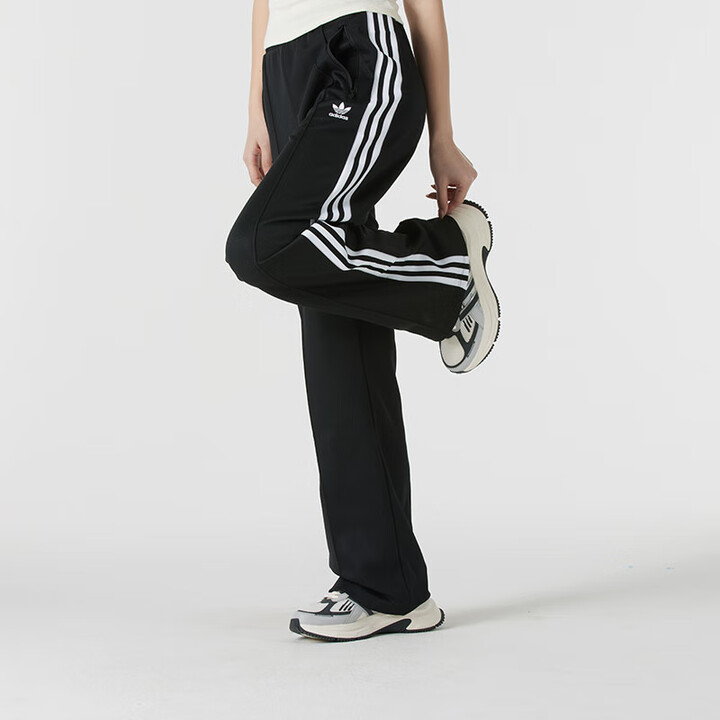 阿迪达斯（adidas）三叶草女裤 秋冬季新款运动裤跑步健身训练长裤舒适透气休闲裤 KB2984黑色 XS【图片 价格 品牌 报价】-京东