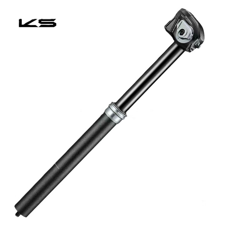 台湾KS LEV Circuit无线电子升降座管EXAform山地公路车蓝牙坐杆 31.6mm*447L 150mm行程【图片 价格 品牌 ...