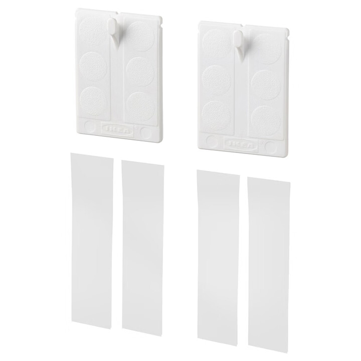 宜家（IKEA）ALFTA艾尔福塔墙用自用挂钩双面胶现代简约北欧风客厅用 白色【图片 价格 品牌 报价】-京东