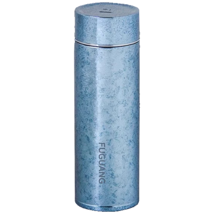 【富光（FUGUANG）无】富光（FUGUANG） 臻享纯钛真空杯保温杯 商务办公杯 420ml BEST09-1001 瀚海蓝【行情 报价 价格 评测】-京东