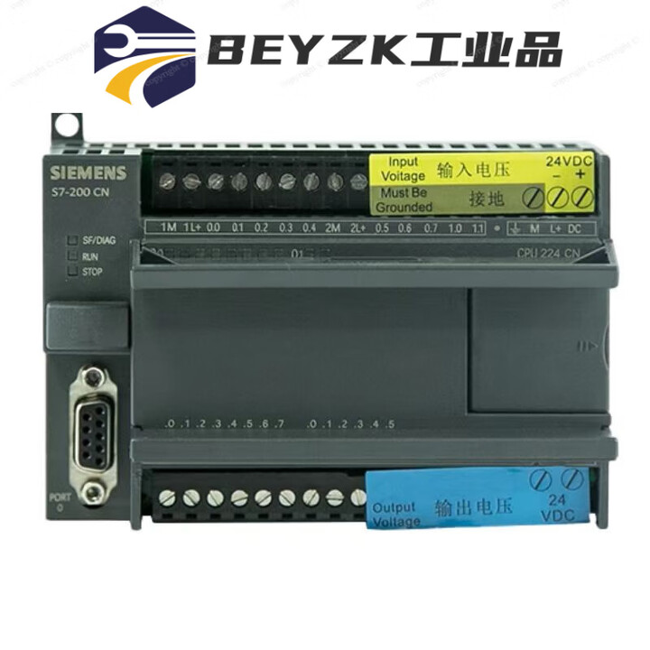 PLC S7-200系列 CPU222CN 224CN 224XP 226CN 控制器 214-1AD23-0XB8_CPU224CN_晶 ...