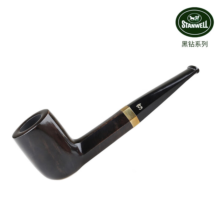 STANWELL史丹威黑钻Black Diamond系列190 9mm烟道石楠木烟斗光面【图片 价格 品牌 报价】-京东