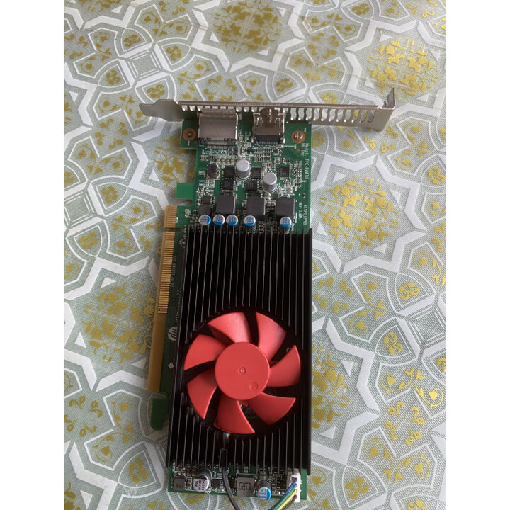 昕惠普全新 HP 惠普 RX550X-4G 显卡 DP+HDMI+接口 高性能 支持2K 4K 惠普RX550X 4G接口是DP和hdmi ...