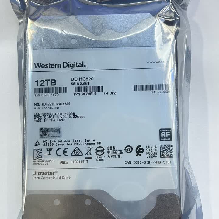 WESTERN DIGITAL INTELLICARE18T/16T/14T/12T/10T/8T/6T/4T硬盘监控机械硬盘SATA企业盘 ...