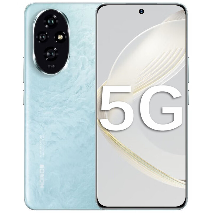 华为（HUAWEI）200通5G曲面屏5000万主摄写真相机智能游戏手机 天海青 5G通_标准版(含充电器)_16GB+512GB_【图片 ...