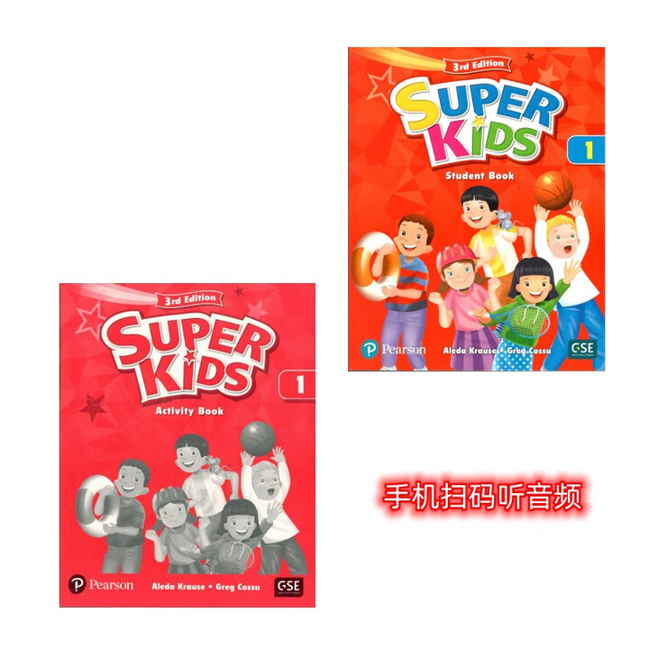 《superkids第三版原装super kids朗文新灵通少儿辅导英语点读版1级 简装+AI视频课》【摘要 书评 试读】- 京东图书