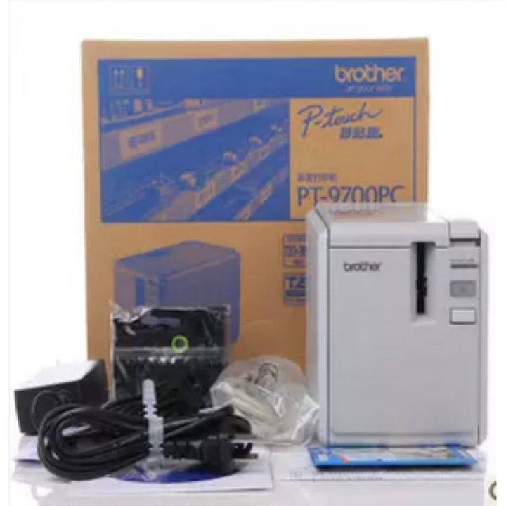 兄弟PT-9700PC标签打印机普贴趣标签机 固定资产 条形码标签机 PT-9700PC 官方标配【图片 价格 品牌 报价】-京东