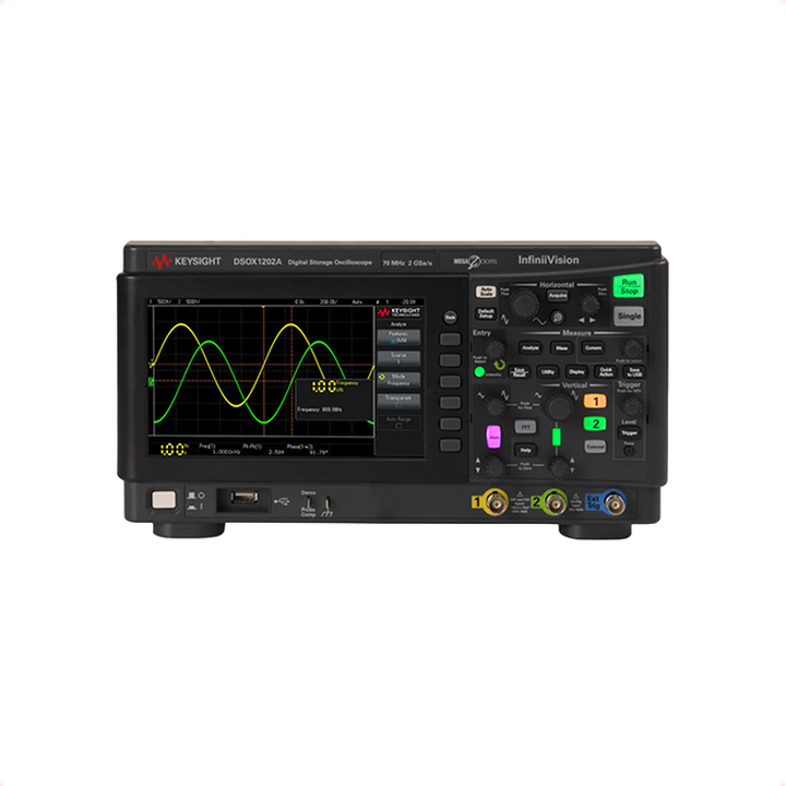 【是德科技DSOX1202A（70M）】【95成新】是德科技（KEYSIGHT）DSOX1202A 台式数字示波器 70M/2通道 标配程控 ...