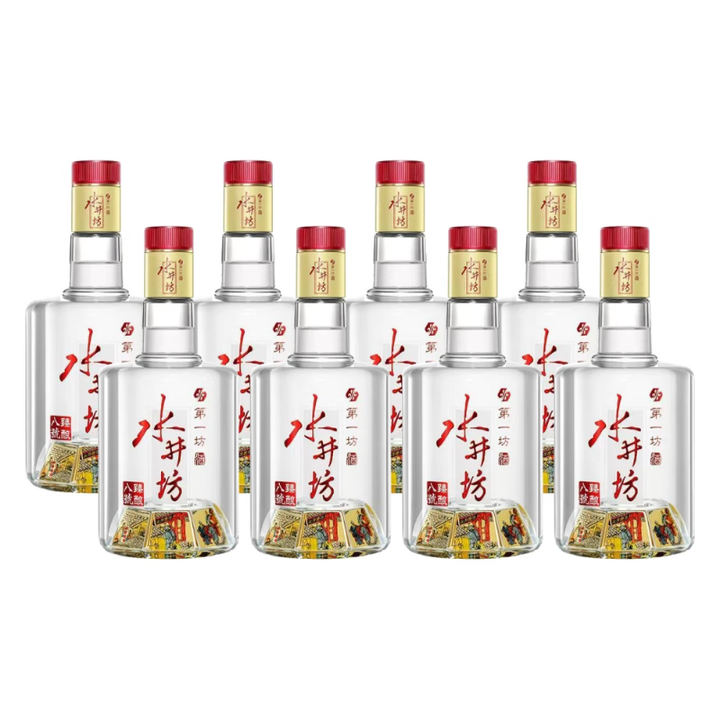 水井坊裸瓶装浓香型白酒 375mL 8瓶 臻酿八号8瓶装【图片 价格 品牌 报价】-京东