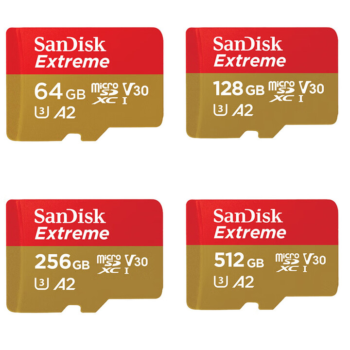 闪迪（SanDisk）/SanDisk TF卡 64G 128G 256G 512G 1T A2 V30 U3读速1 64GB【图片 价格 ...