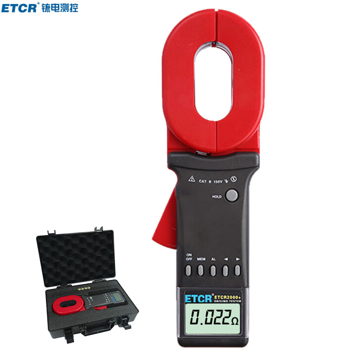 【铱泰ETCR2000+】铱泰ETCR2000+钳形接地电阻测试仪钳式接地电阻表65×32mm量程1200Ω【行情 报价 价格 评测】-京东