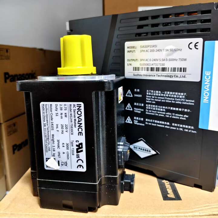 INOVANCE伺服电机驱动器总线SV630/SV6601.3KW/1.5KW/1.8KW/2.0KW MS1H2-15C30CD-T334R ...
