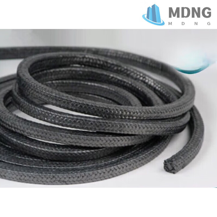 俏博莱A级石墨盘根金属丝增强耐磨耐高温高压柔性石墨镍丝阀门填料绳 4* 44(整卷)170米(A级)【图片 价格 品牌 报价】-京东