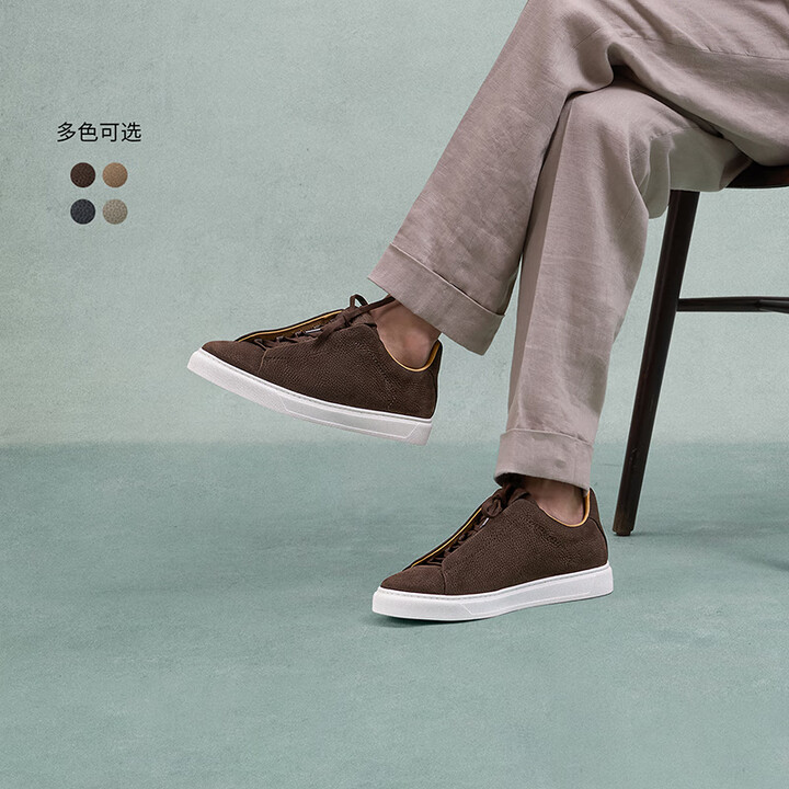 【THOM WILLSG1183】THOM WILLS新款男士休闲板鞋荔枝纹小牛皮通勤百搭舒适运动鞋秋季【行情 报价 价格 评测】-京东