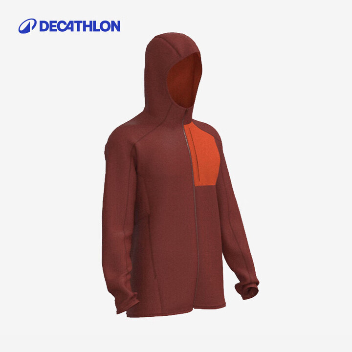 【迪卡侬（DECATHLON）8917586】迪卡侬抓绒衣男士山地徒步摇粒绒保暖全拉链夹克外套-5395738【行情 报价 价格 评测】-京东