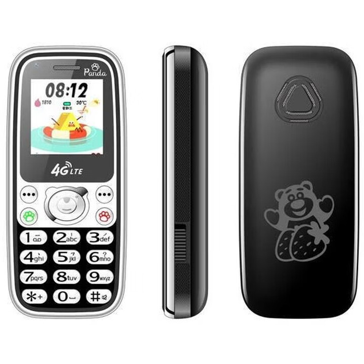 vbnm儿童手机学生专用只接打电话定位拍照手机可视频通话轻薄按键小手机初高中生戒网无游戏4g5G全网通 升级视频通话版【太空黑】 32MB ...