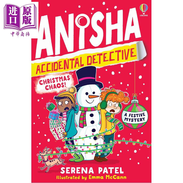 《预售 意外成为侦探的阿妮莎 圣诞大混乱 Anisha Accidental Detective Christmas Chaos 英文原版 ...