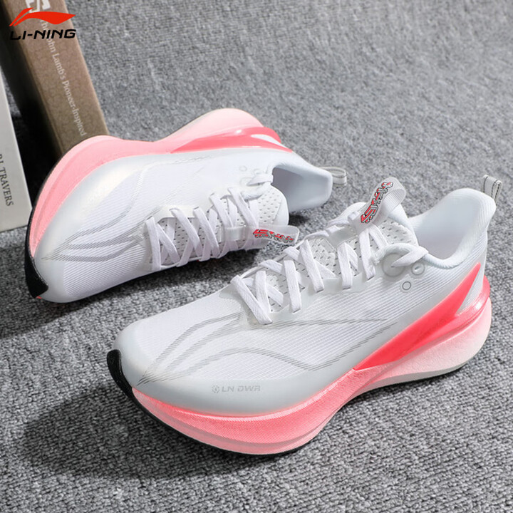 李宁（LI-NING）赤兔8PRO女子跑步鞋2026秋冬䨻丝减震轻量回弹竞速训练专业运动鞋 标准白-1 涂码 35.5【图片 价格 品牌 报价】-京东