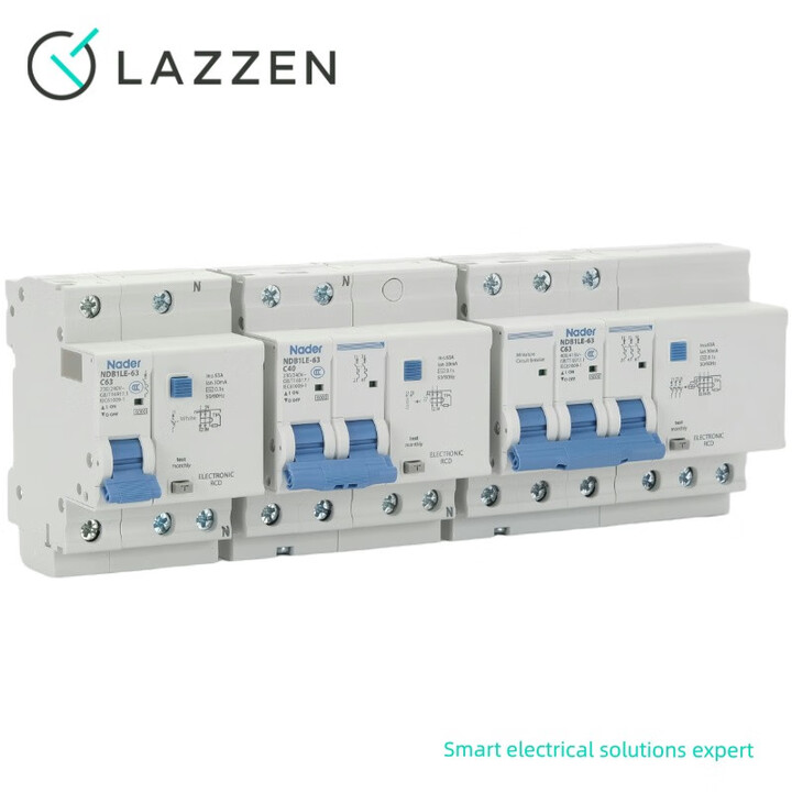 Ndb1Le-63C型3P微开小断路器漏电保护器上海良信空气开关63A NDB1LE-63 C20/3 30mA/AC【图片 价格 品牌 报价】-京东
