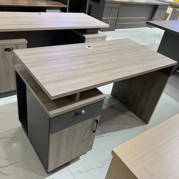 咏幻德国进口品质写字桌商务员工教师中介隐藏式移动办公桌培训电脑桌 140*60*76 2115配铁灰【图片 价格 品牌 报价】-京东