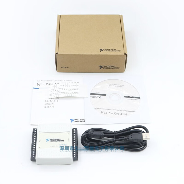 原装美国NI USB-6009 USB-6008数据采集卡多功能DAQ 配接线端子 0.5米管型端子转U型端子纯【图片 价格 品牌 报价】-京东