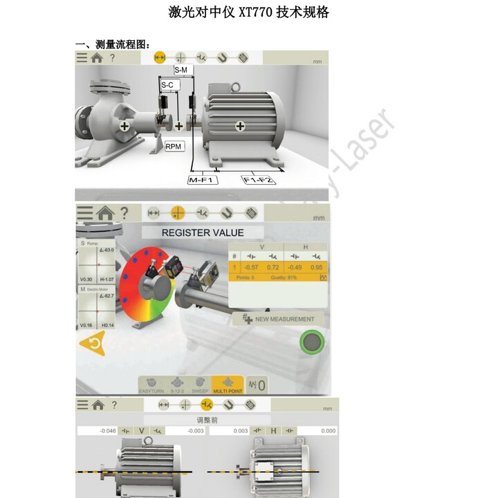 瑞典Easy laser激光对中仪XT770 激光测量系统 原装进口正品 议价【图片 价格 品牌 报价】-京东
