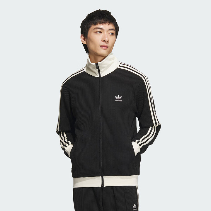 阿迪达斯（adidas）三叶草外套男装女装2025秋季新款情侣运动简约百搭休闲立领夹克 JW0110 M【图片 价格 品牌 报价】-京东