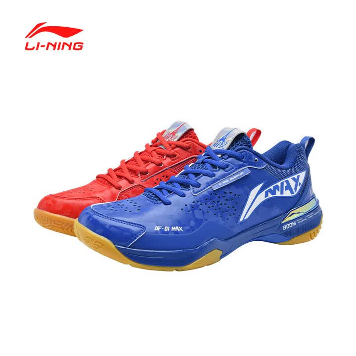 李宁（LI-NING）刀锋MAX羽毛球鞋碳板减震防滑耐磨专业比赛训练运动鞋舒适透气 AYAU005-2刀锋MAX城势鸳鸯色 36 （4.5 ...