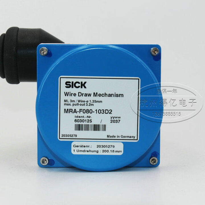 SICK德国西克拉绳编码器MRA-F080-103D2 MRA-F080-102D2全新原装 MRA-F080-102D2 2米量程【图片 ...