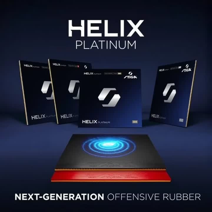 斯帝卡STIGA DNA螺旋白金莫雷加德新乒乓球胶皮德国造斯蒂卡 Stiga Helix Platinum M红色2.2mm【图片 价格 品牌 ...