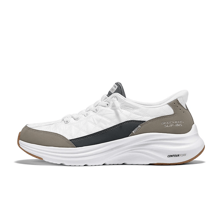 斯凯奇（Skechers）男士云感鞋闪穿鞋健步一脚蹬休闲运动鞋232619-WTP 232619-WTP 42.5【图片 价格 品牌 报价】-京东