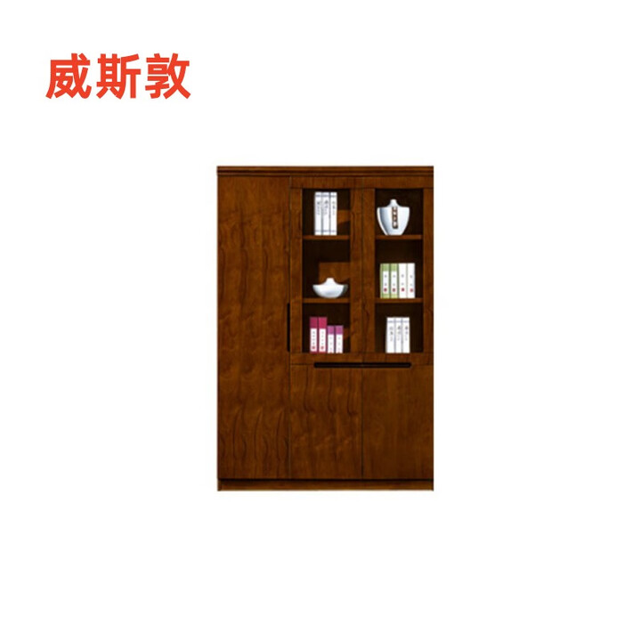 【威斯敦 XSYL-W328】威斯敦 办公家具 XSYL-W328 木质文件柜油漆档案柜 办公室资料柜 储物柜 左三门1350**450* ...