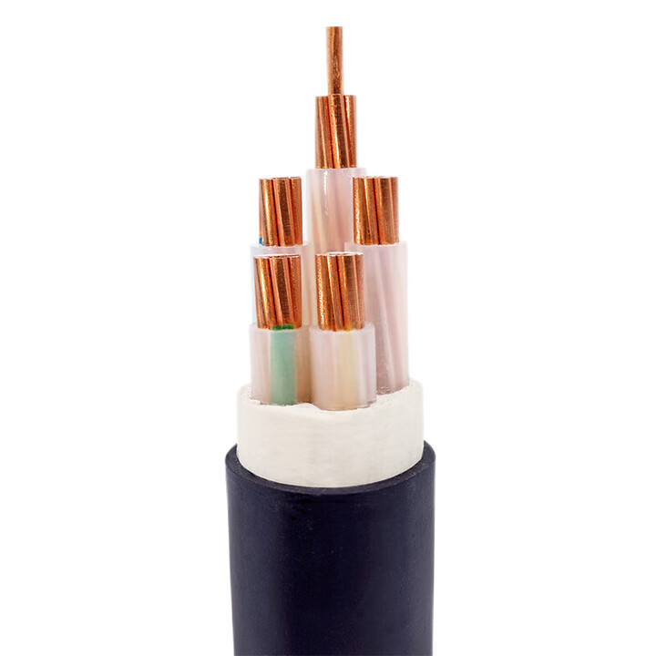 【YJV】竹江电线电缆 YJV-0.6/1KV-5*35平方铜芯交联户外架空防老化电力电缆 5芯国标铜芯全项保检 1m【行情 报价 价格 评测】-京东