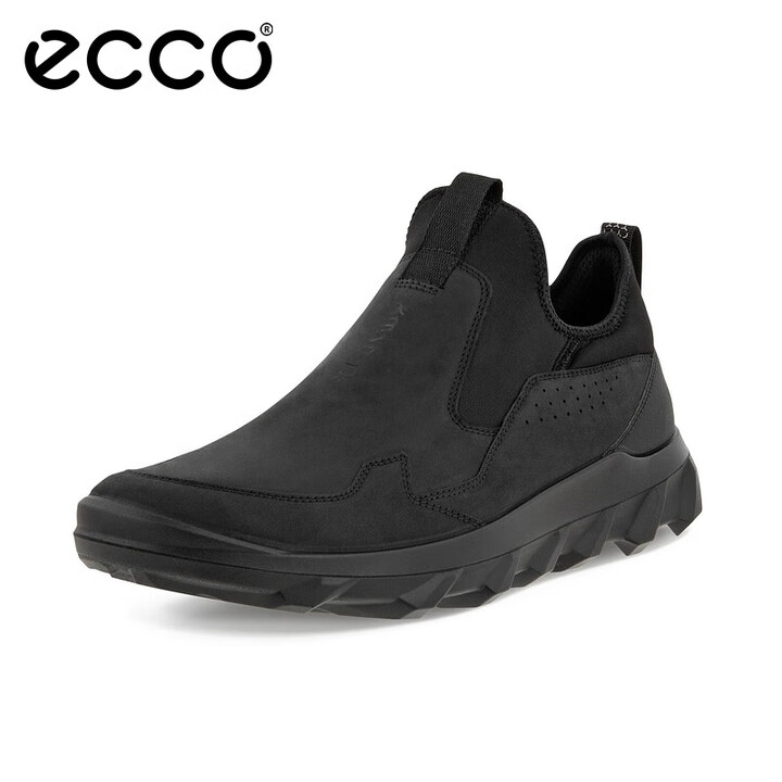 【爱步男休闲鞋】爱步(ECCO)运动鞋男 袜套设计轻便缓震百搭休闲跑步鞋男 驱动男鞋系列82029402001 黑色42【行情 报价 价格 ...