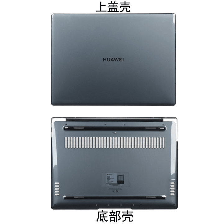 咔咔鱼适用2024华为matebook 14保护套D14笔记本XPro保护壳D16 2024magicbook14防摔14S/13S透明x15 ...