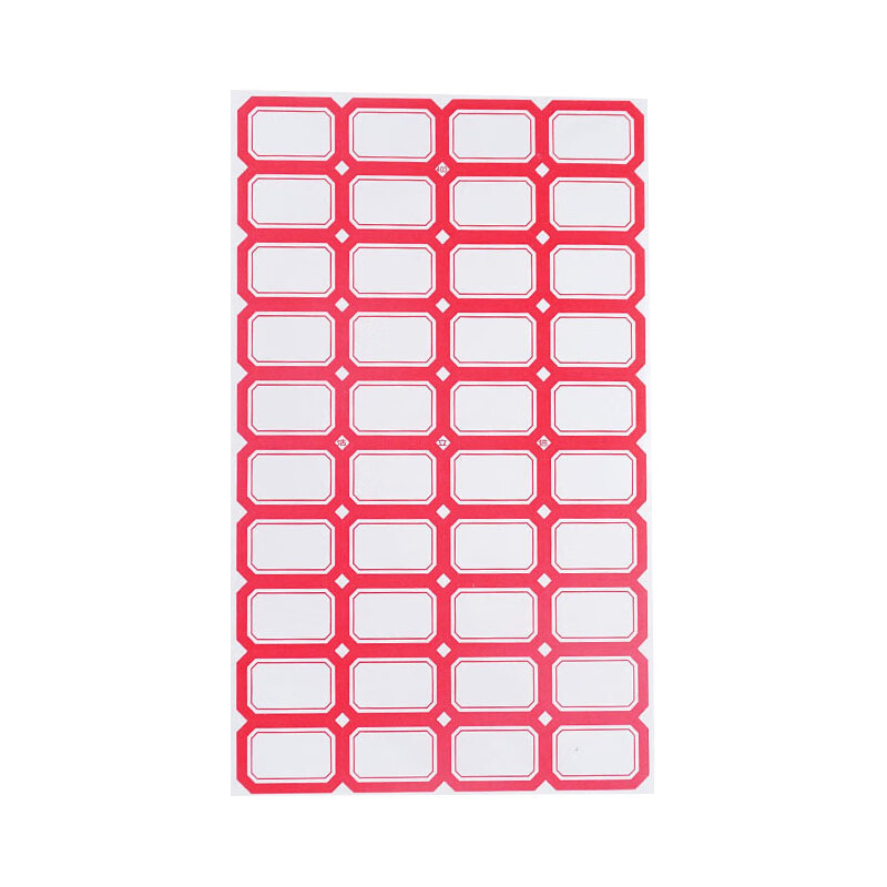 浩立信（LISON）403红色*50张 28*19mm(40枚/张) 不干胶粘纸贴 标签贴纸 自粘性标贴纸 口取纸 口曲纸-融创集采商城