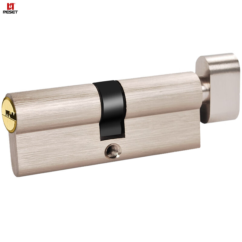 锐赛特RESET室内门锁芯卧室房门锁芯 木门执手锁 铜内芯大70 70MM 35+35 RST-152-融创集采商城