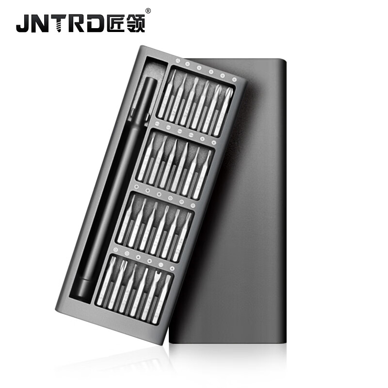 匠领 JNTRD 精密螺丝刀套装S2 多功能家用电脑工具安卓苹果小米拆机 手机维修工具JD-D25S-融创集采商城