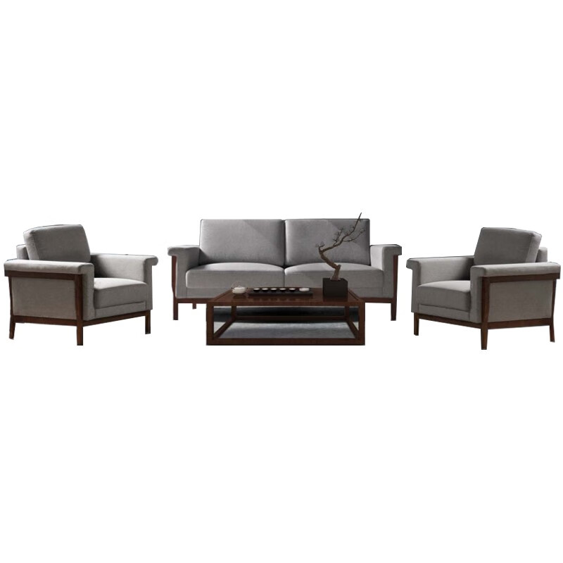 美耐家具 MNJJ 会议室三人位沙发-融创集采商城