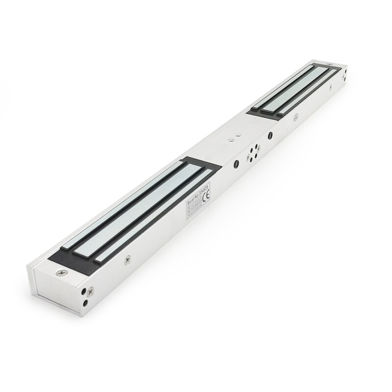 WEDOTECH磁力锁门禁电吸磁锁12v24V明装挂装防水280kg单门双开门玻璃支架 280KG基本款 HC300GD-融创集采商城