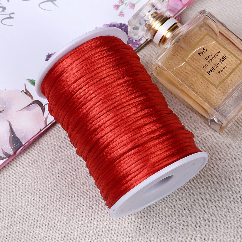 佳妍 结婚红绳 编织 红线绳 中国结本命年红绳手链项链DIY串珠玉线-融创集采商城