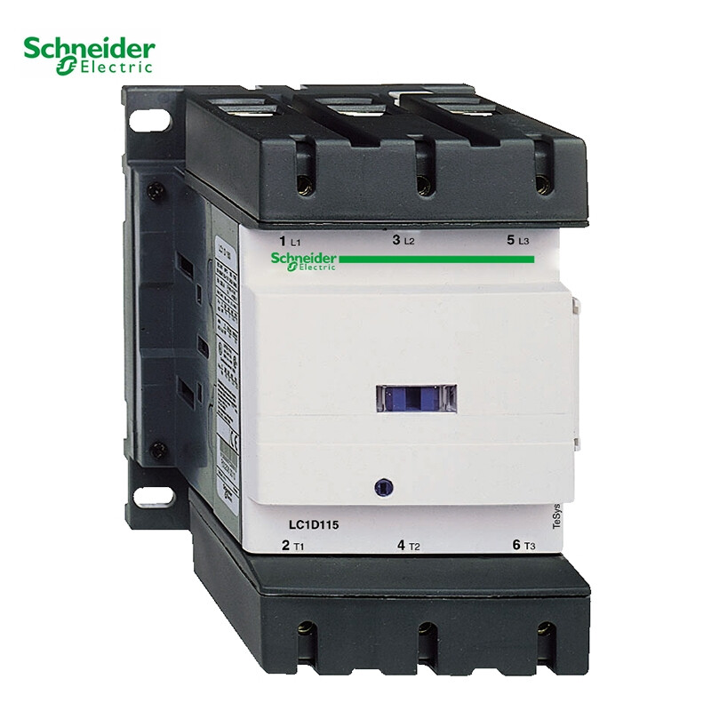 施耐德电气 TeSys LC1D系列三极交流接触器LC1D17000M7C 170A 线圈电压220V 50/60Hz