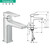 汉斯格雅（Hansgrohe） 洛捷丝梦迪诗面盆水龙头冷热单把手洗脸台盆龙头带落水套件 梦迪宝单孔32506007【图片 价格 品牌 报价】-京东