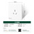 【雷士N25B16 12】雷士电工（NVC）开关插座 16a三孔插座86型大功率插座面板 N25釉白【行情 报价 价格 评测】-京东
